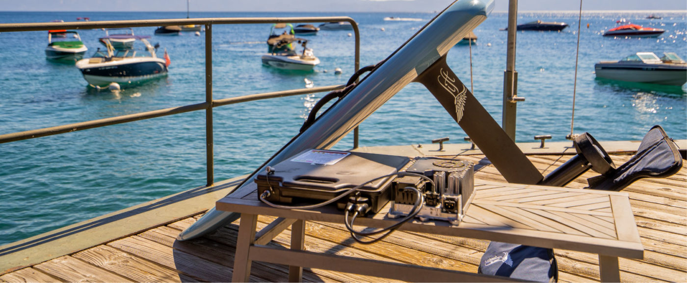 eFoil Charging - Homewood High & Dry Marina
